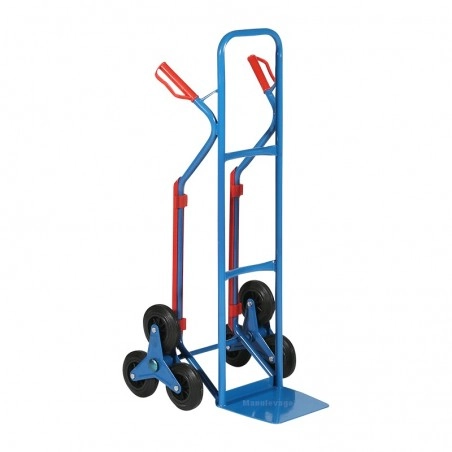 Diable escalier, 3 roues, capacité 200 kg - Manulevage