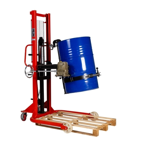Gerbeur basculeur de fût encadrant Levée 1640 mm - Manulevage