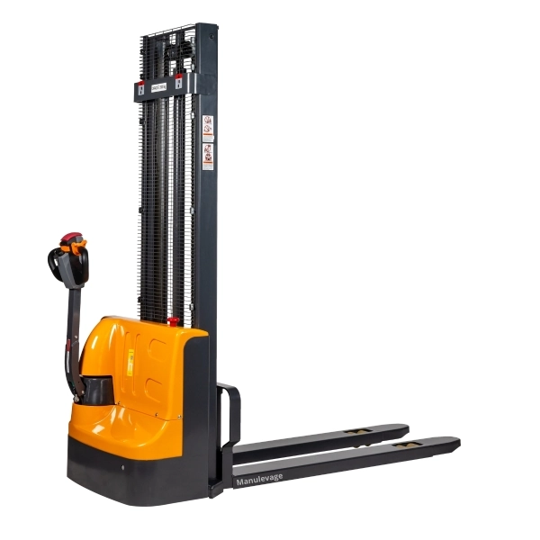 Gerbeur Electrique 3500 mm 1500 kg Fourches 1550 mm - MANULEVAGE