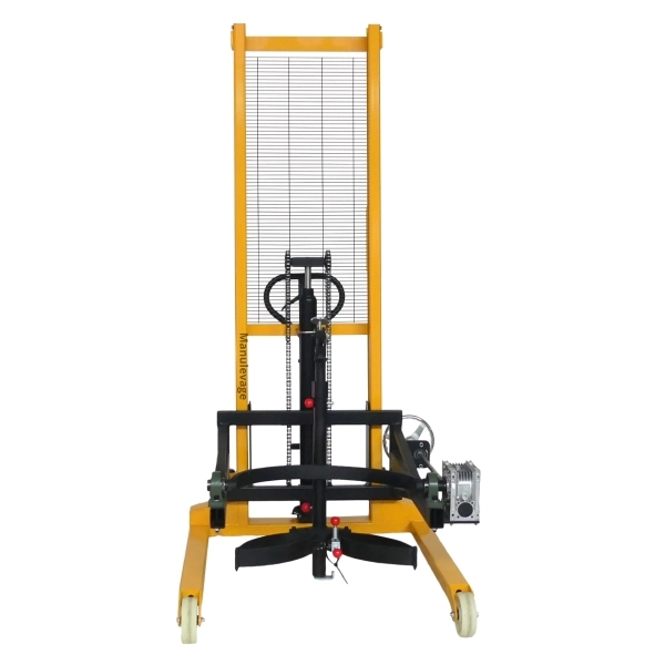 Gerbeur basculeur de fût Capacité 450 kg Levée 1600 mm - Manulevage