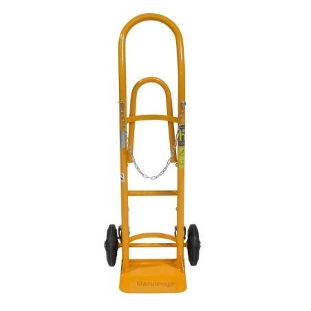 Diable porte-bonbonne capacité 120 kg - Manulevage