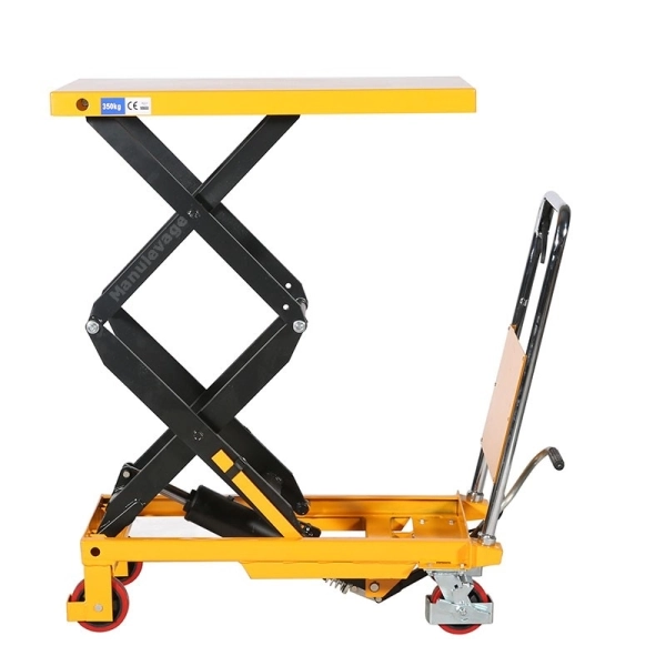 Table élévatrice double ciseaux 350kg plateau 910x500 mm