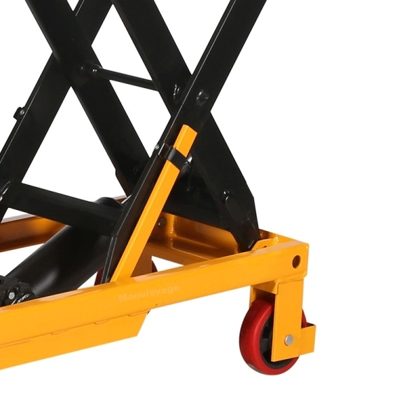 Table élévatrice double ciseaux 350kg plateau 910x500 mm